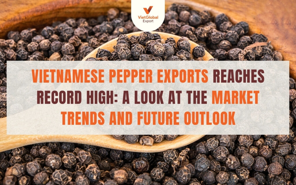 Vietnamese Pepper Exports Reaches Record High: A Look at the Market ...